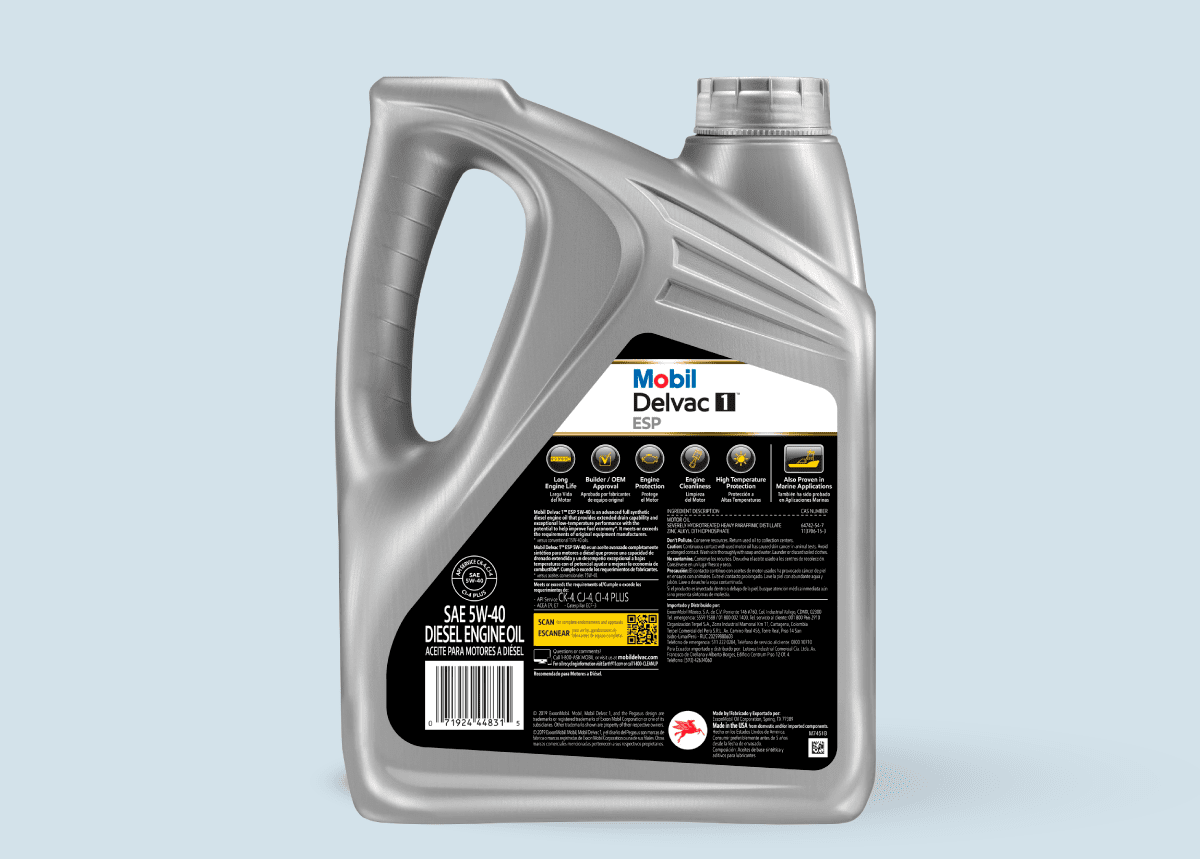 Mobil Delvac 1™ ESP 5W-40 – Pico & Liasa S.A. (P&L)
